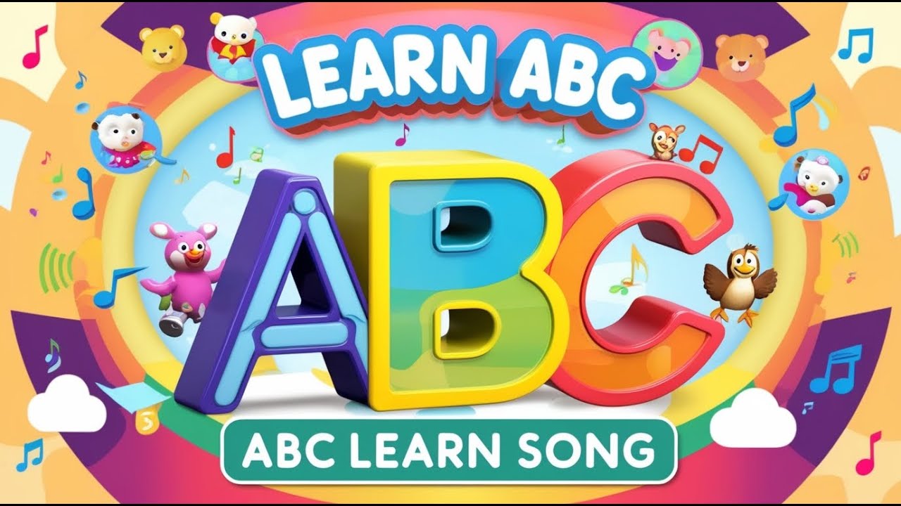 ABC Song | Learn the Alphabet | Fun ABC Song for Kids - YouTube