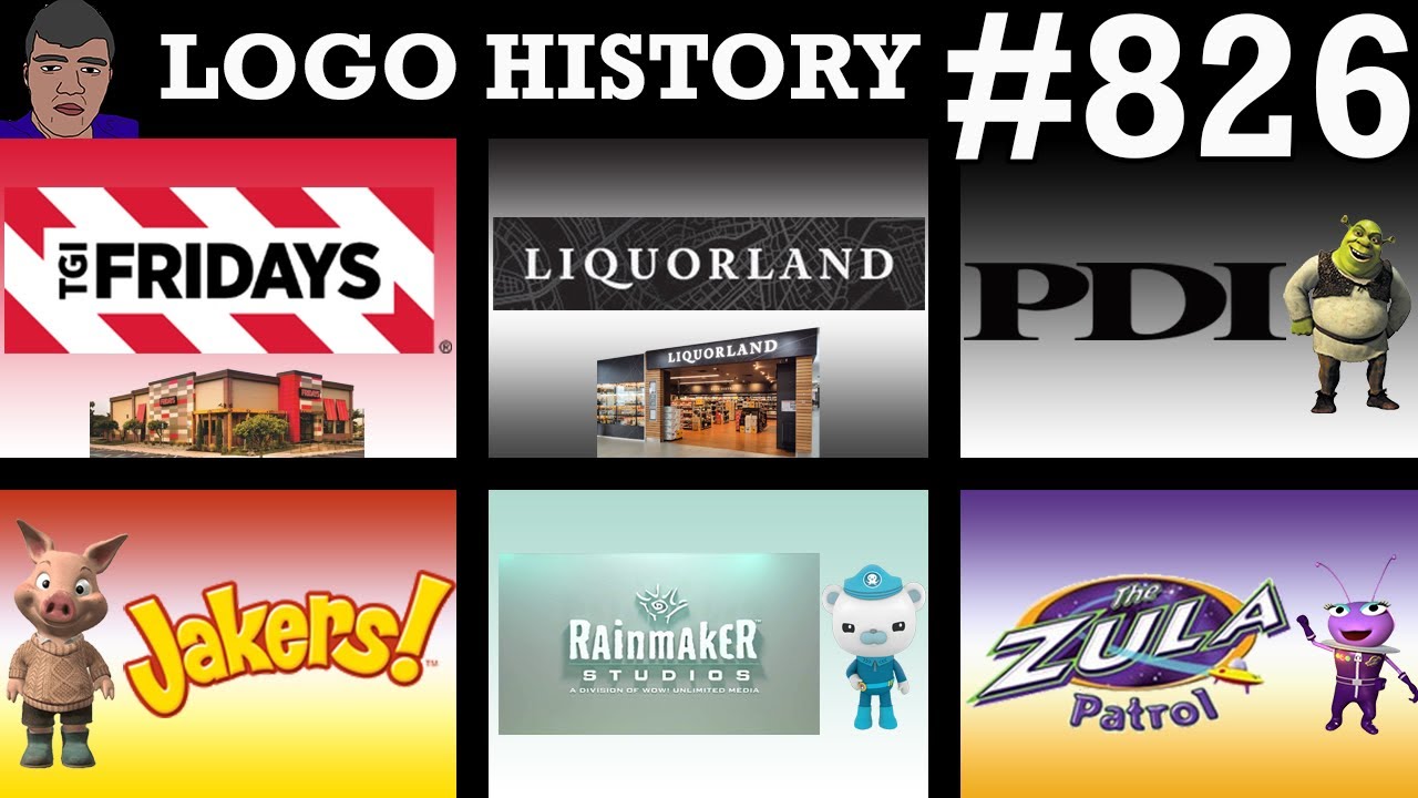 LOGO HISTORY #826 - PDI, TGI Fridays, Liquorland, Jakers!: The ...