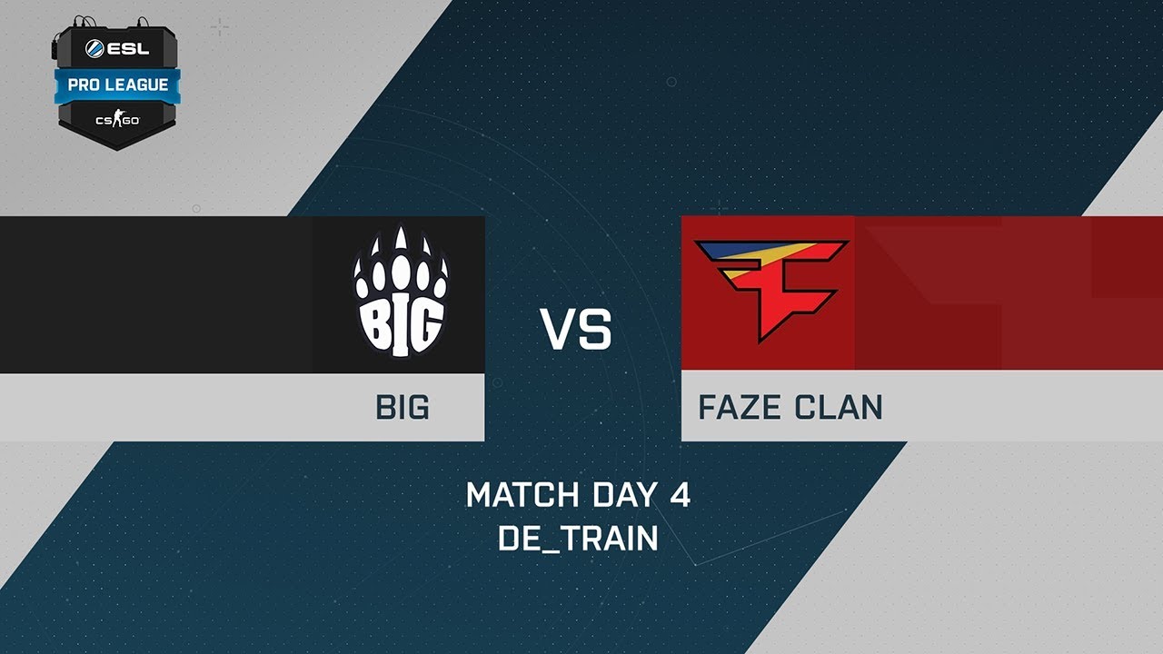BIG vs FaZe Clan - de_train[map2] - ESL Pro League Season 6 Europe ...