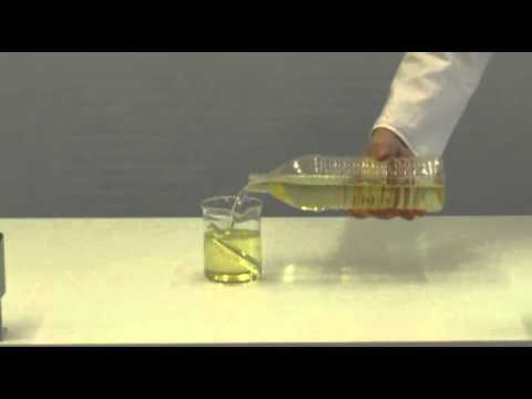 Index of refraction (glass & oil) - YouTube