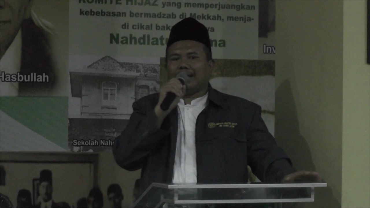 Prakata Panitia Pelantikan Pengurus Wilayah JQHNU JATIM 2017-2022 oleh ...