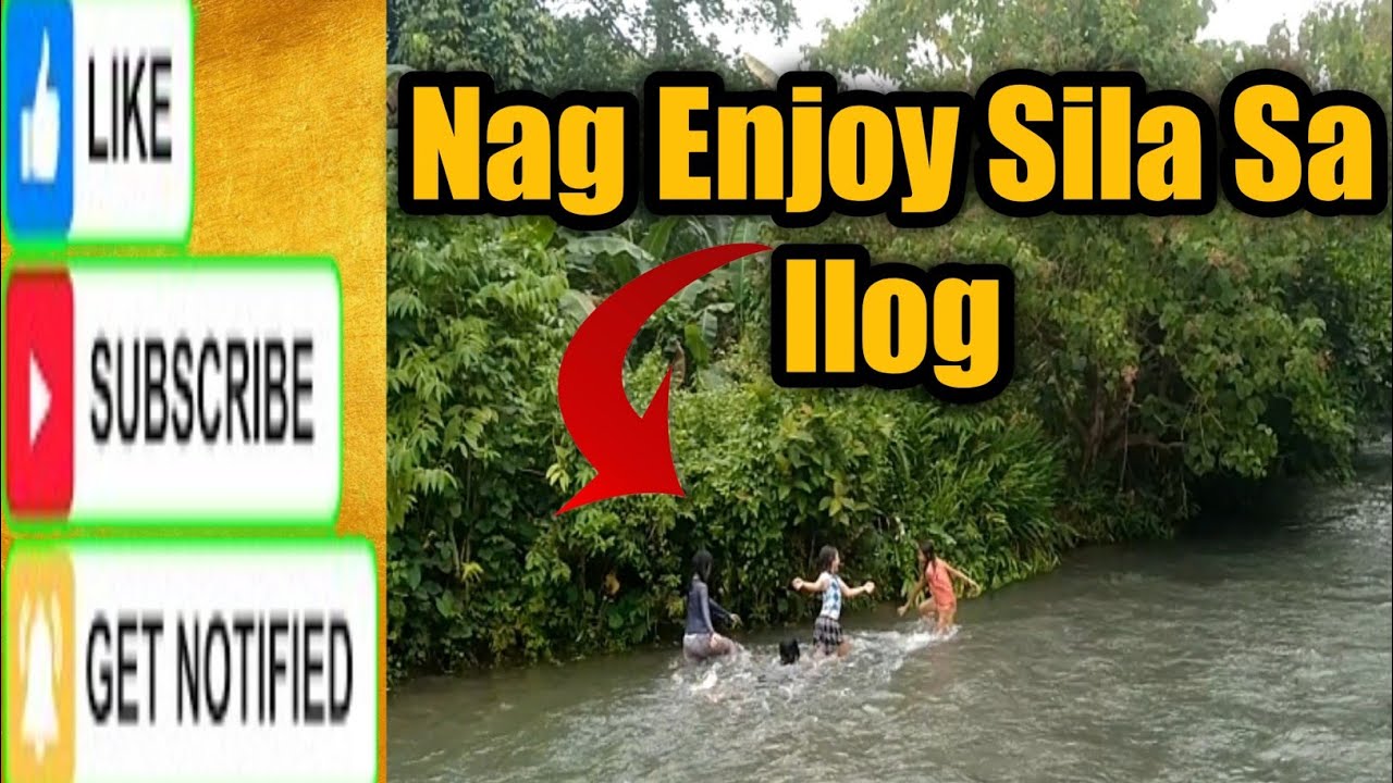 Nag enjoy sila sa ilog - YouTube