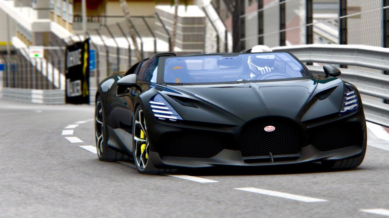 Bugatti Mistral HOT LAP at Monaco GP - YouTube