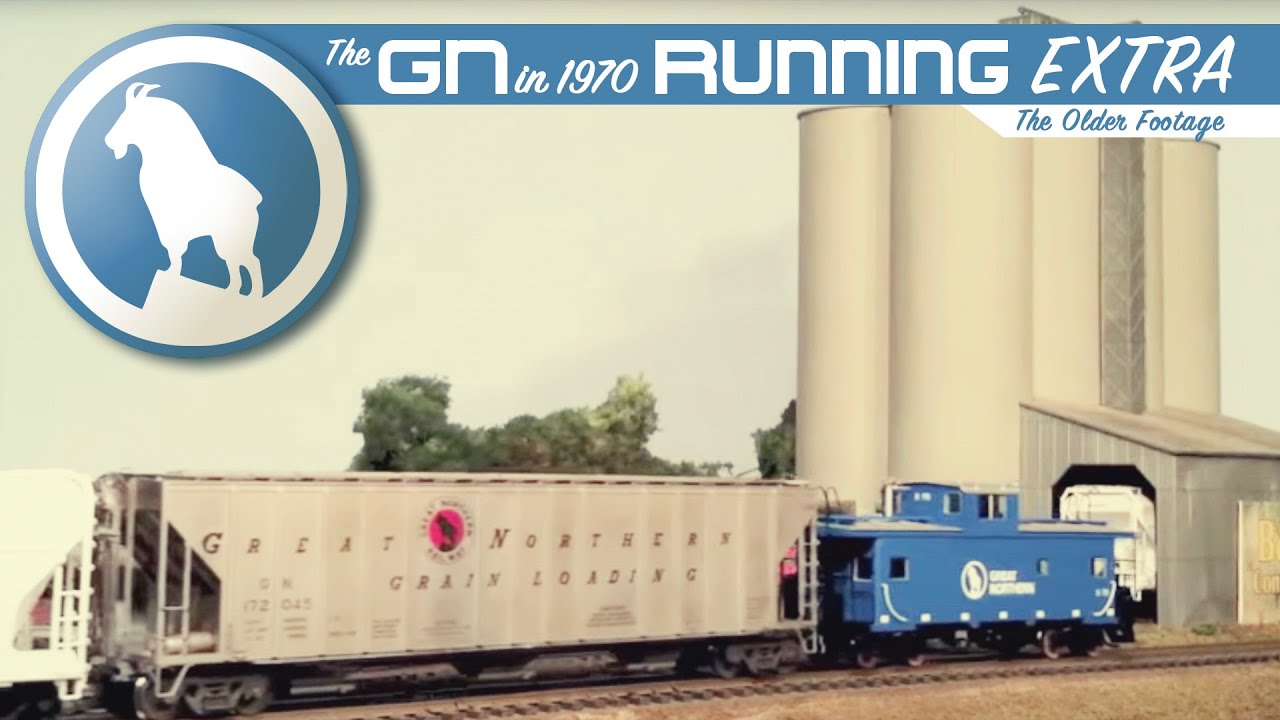 Great Northern HO Scale Railroad - GN 1970 (B&R Concrete) - YouTube