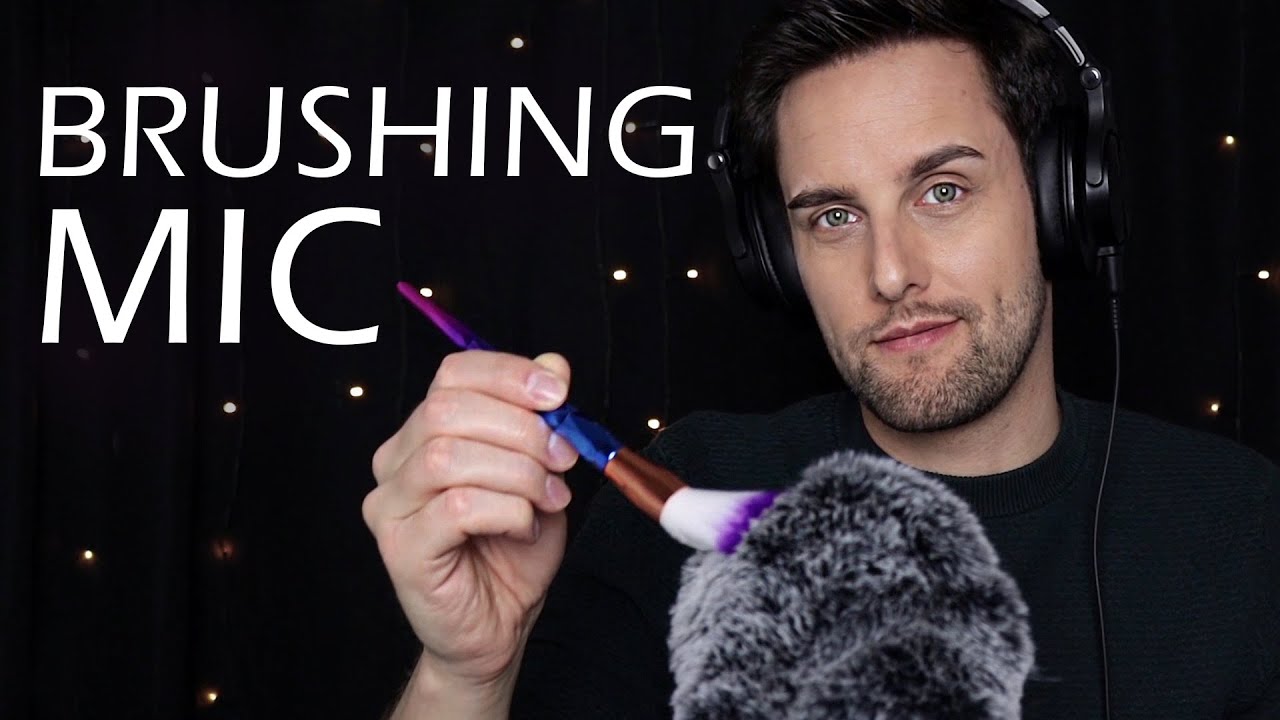 ASMR Intense Mic Brushing with different Brushes [No Talking ASMR ...