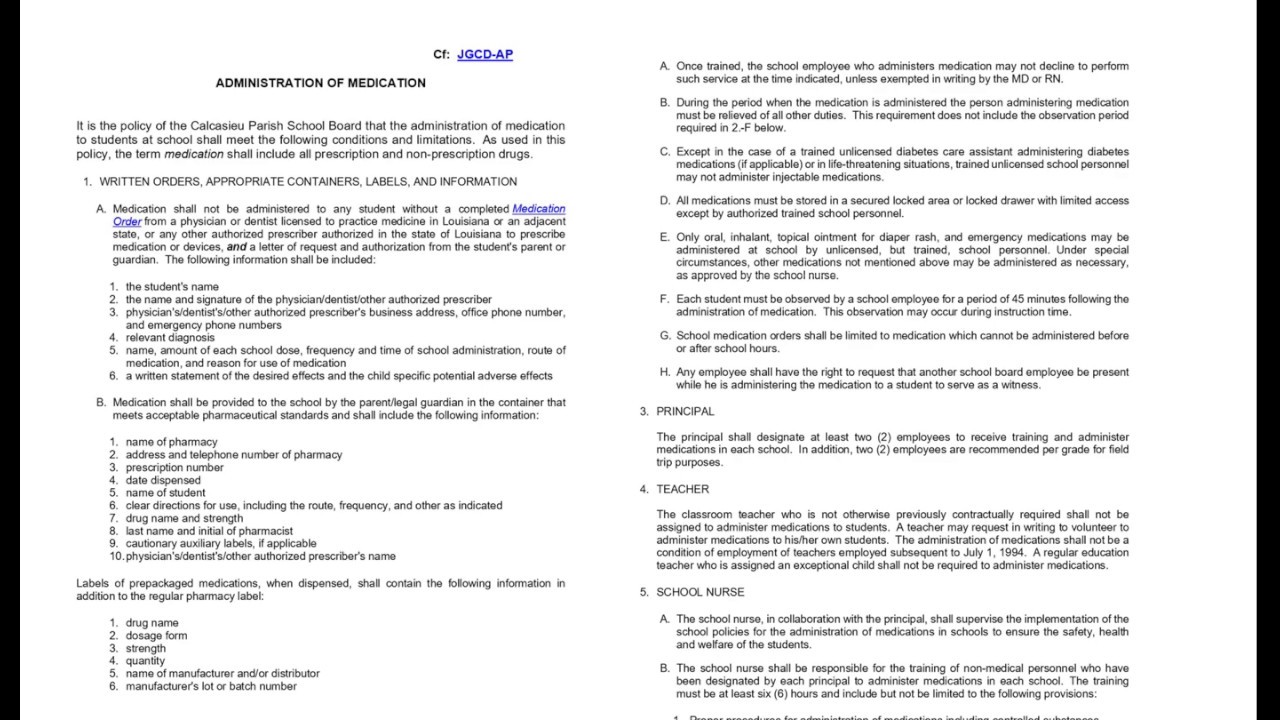 JGCD POLICY - YouTube