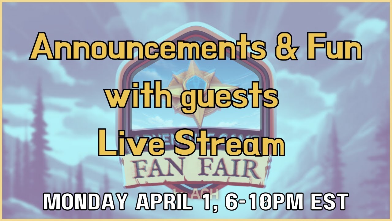 Adventure Game Fan Fair - Panels, Guests, Game demo announcements & FUN ...