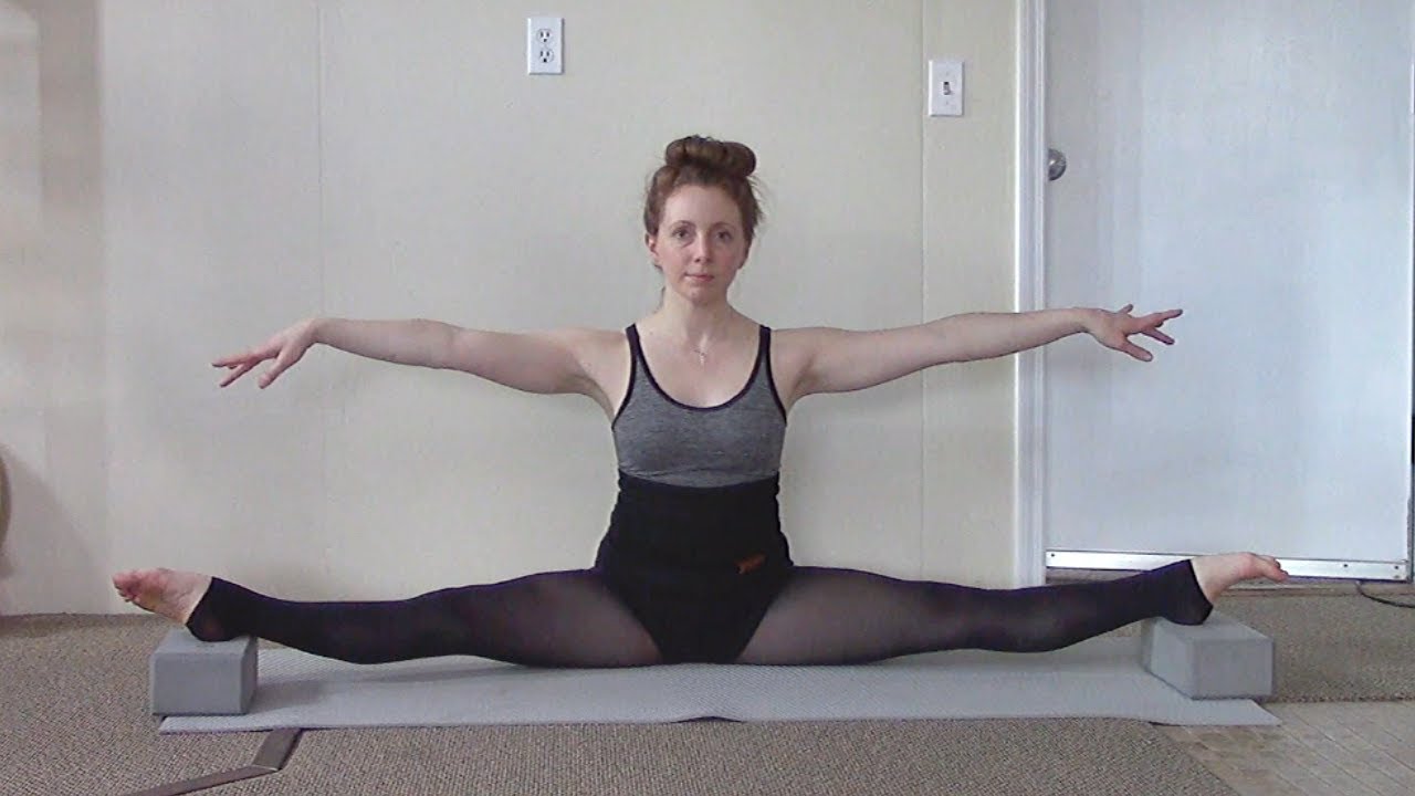 Middle Splits & Straddle Stretches - YouTube
