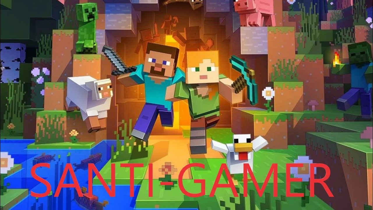 MINECRAFT SANTI GAMER - YouTube