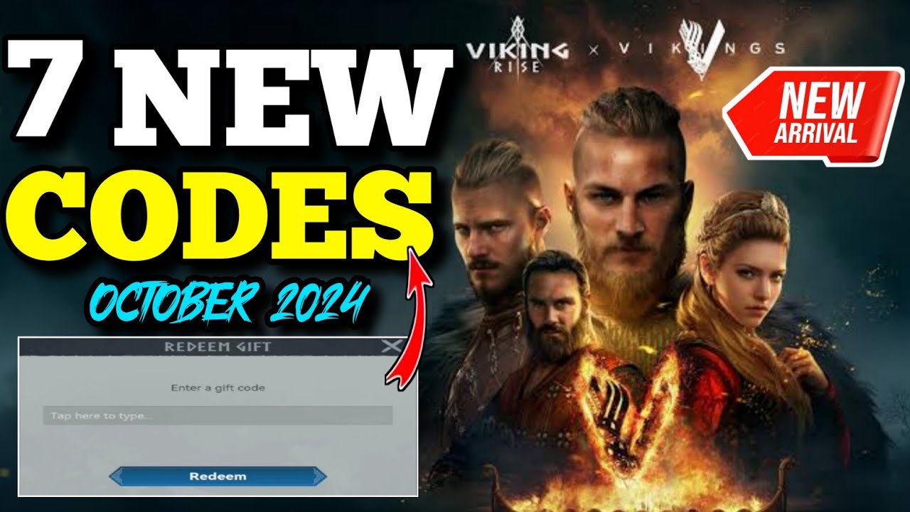 ⚔AUTUMN UPDATE⚔ Viking Rise Gift Codes October 2024 || 7 Active Viking ...