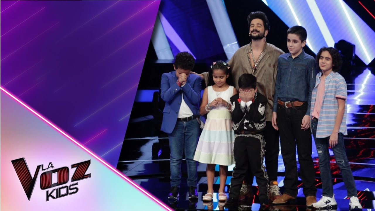 Camilo se quedó con las mejores voces de todo su equipo en La Voz Kids ...
