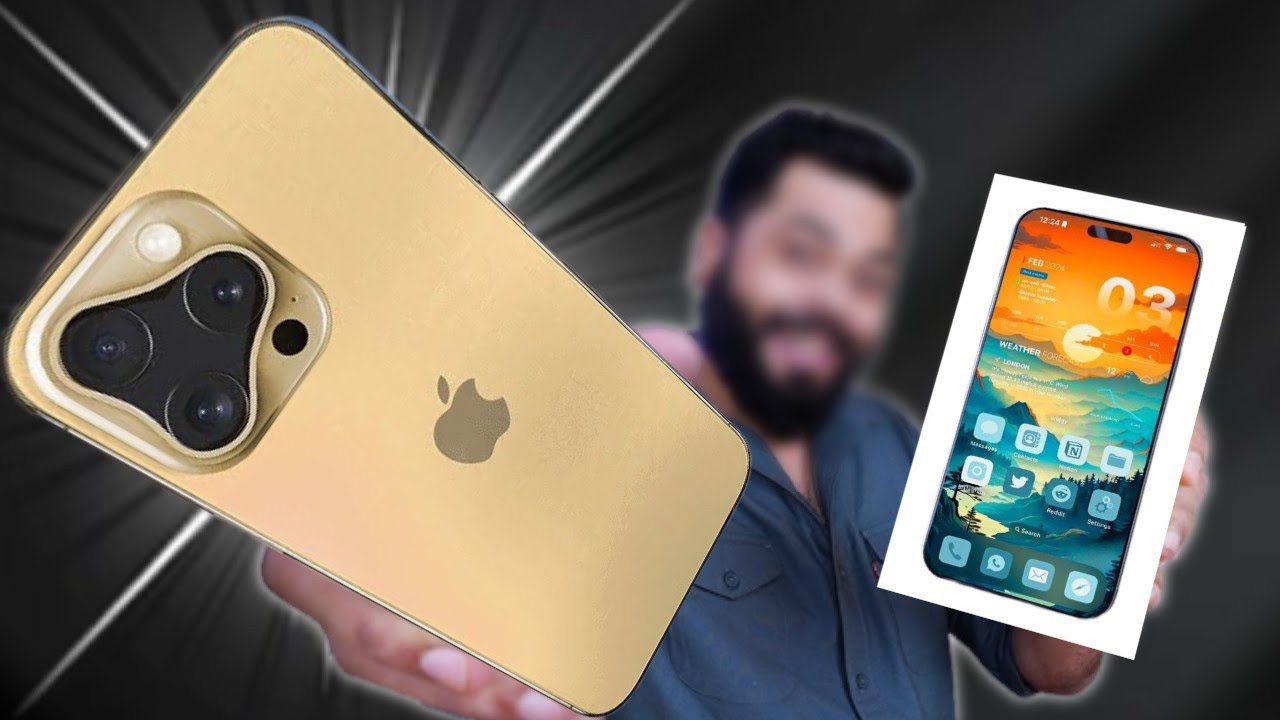 iPhone 16 Pro Unboxing & first look - YouTube