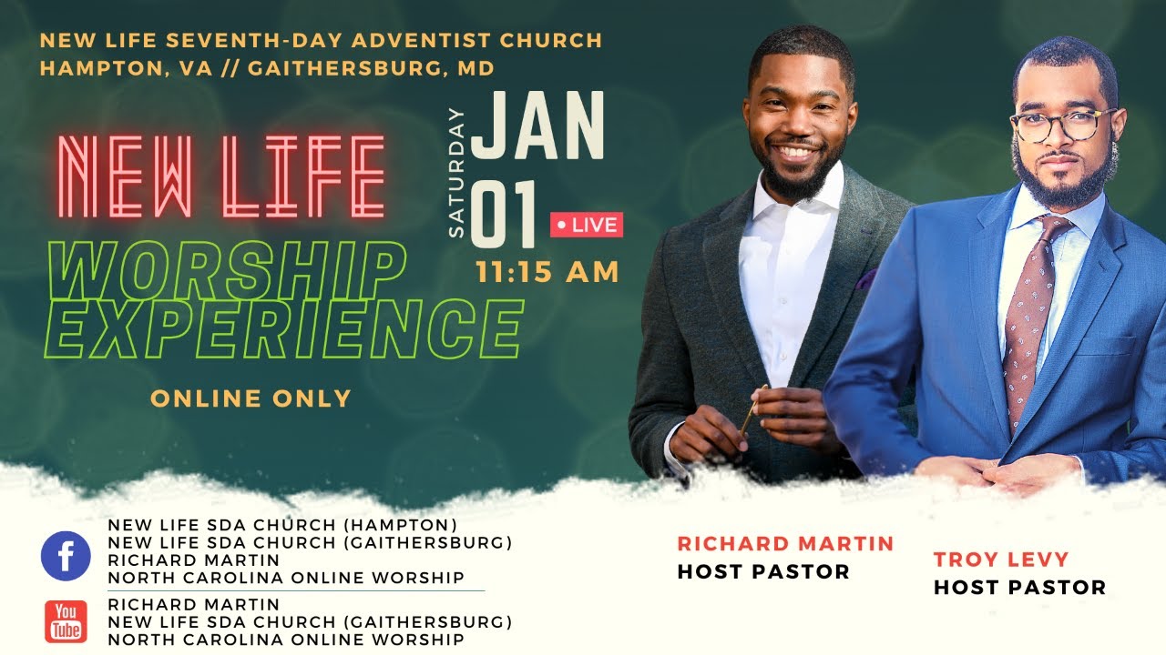 New Life Worship Experience 1.1.2022 - Pastor Richard Martin & Dr. Troy ...