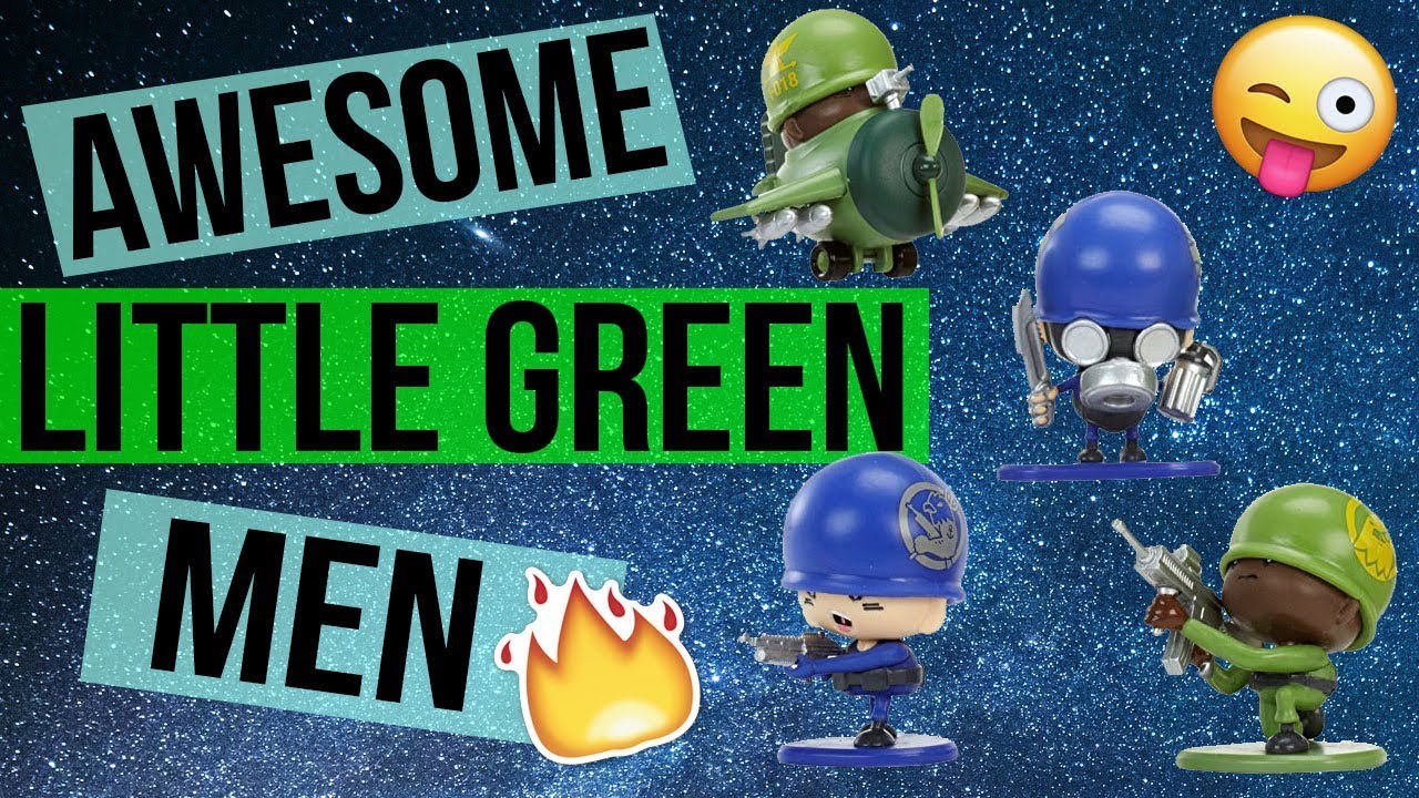 Unboxing New Awesome Little Green Men Series 2 Zombies - YouTube