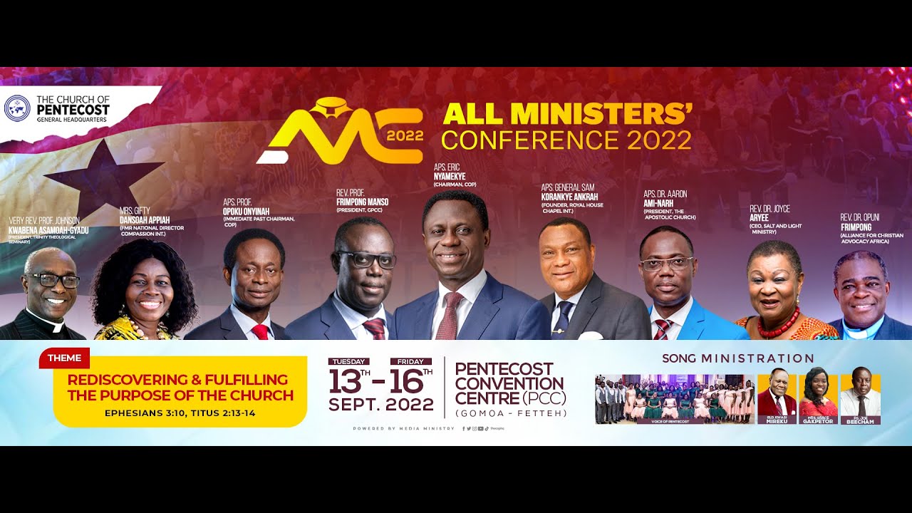 All Ministers' Conference | September 14, 2022 - YouTube