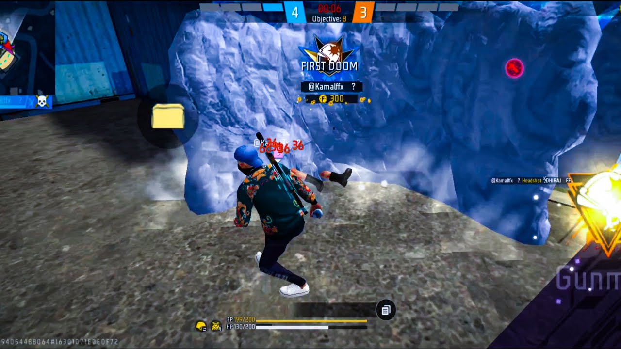 White FF Red Button 👽 Settings - YouTube