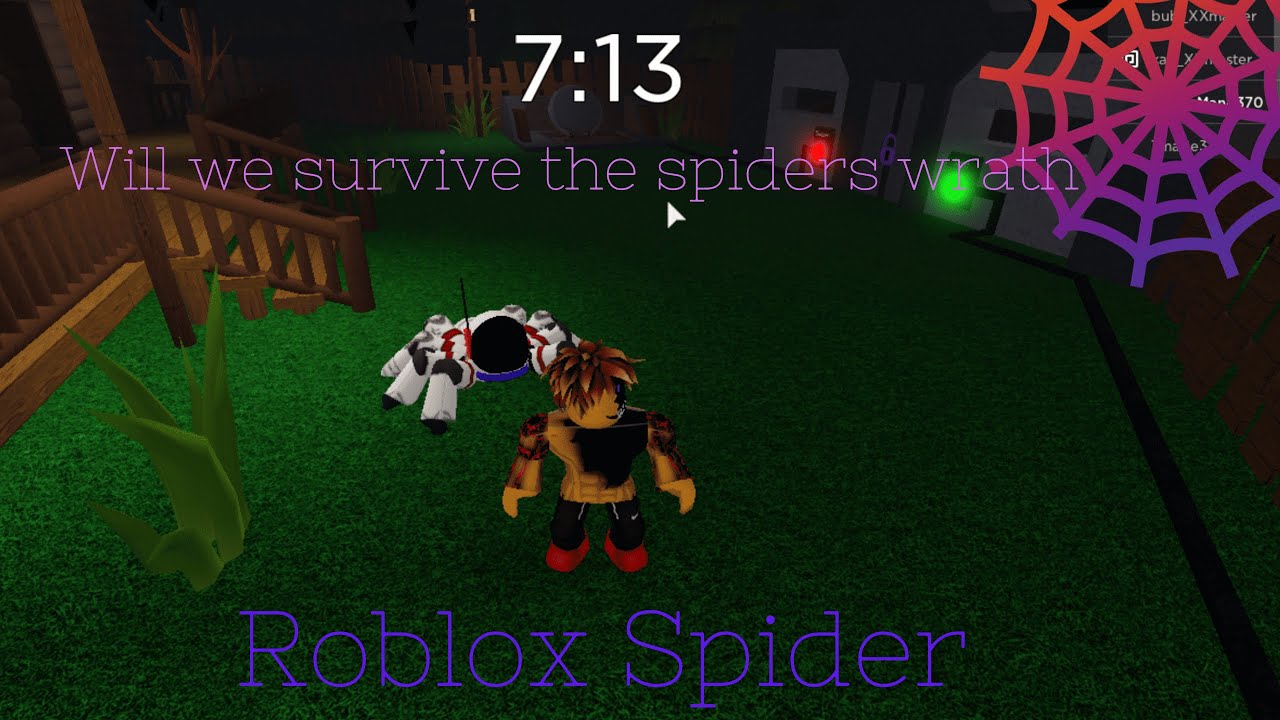 Roblox Spider!! Will we escape ? - YouTube