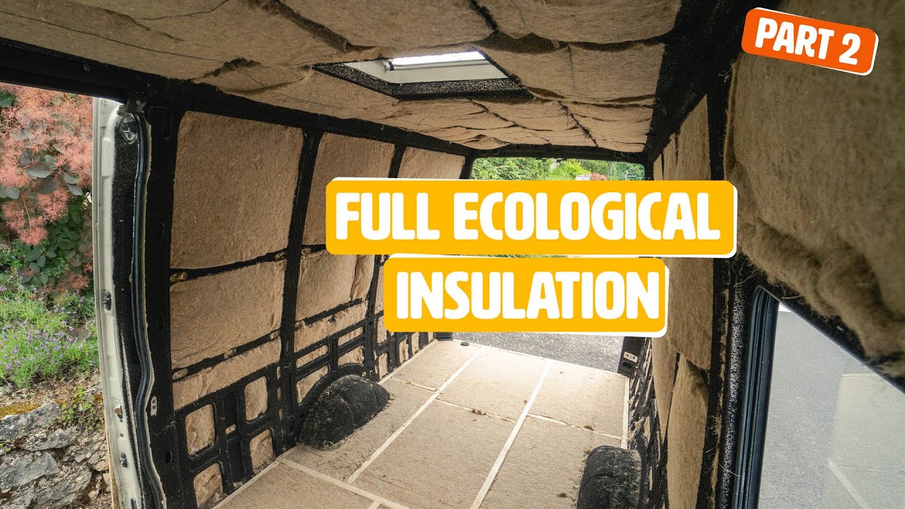 BEST ecological insulation for you van with HEMP PANELS - YouTube
