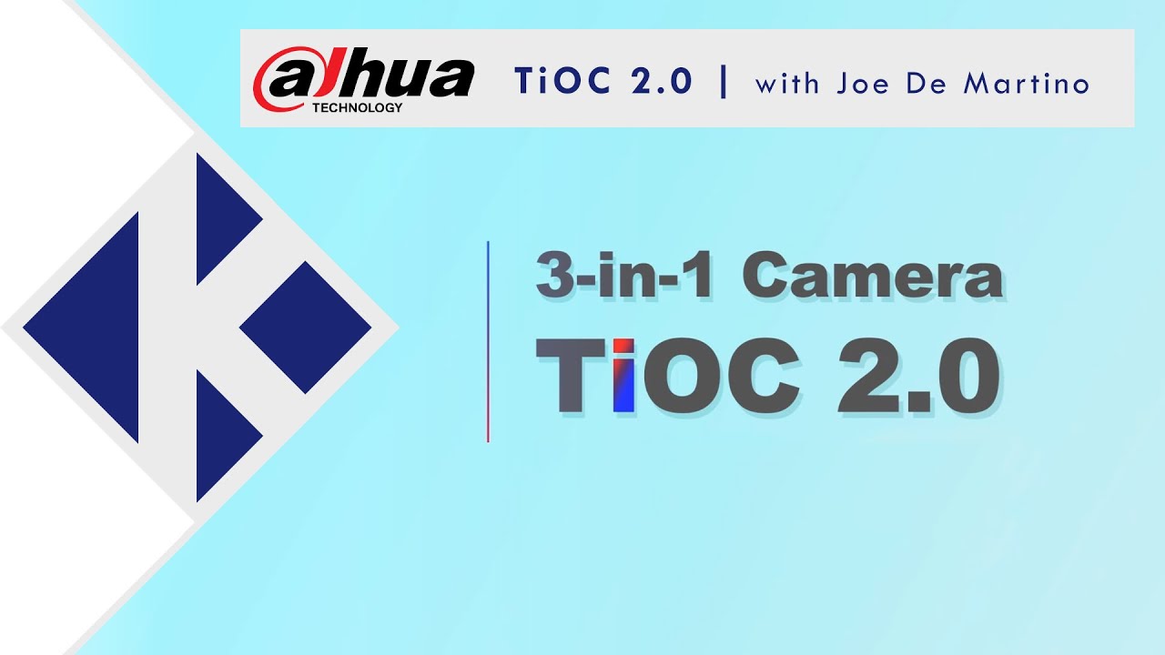 Dahua | TiOC 2.0 - with Joe De Martino - YouTube