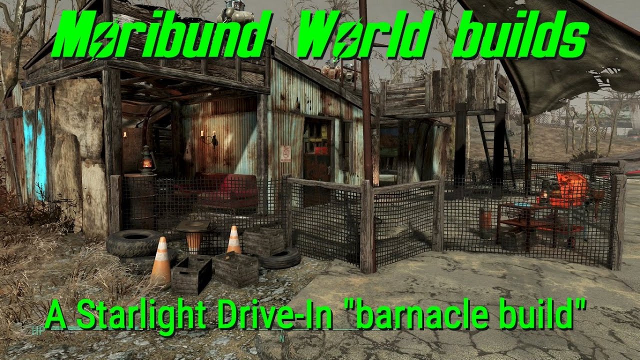 Starlight Drive-In Build (Moribund World mod) - YouTube