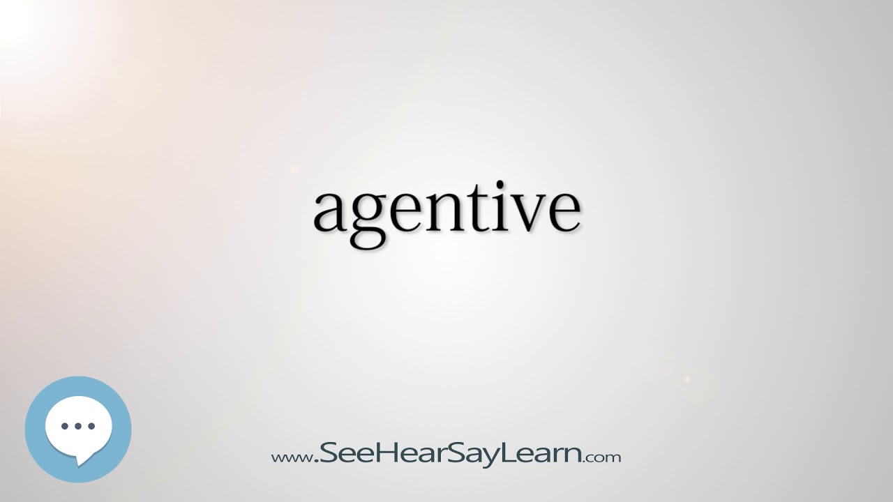 agentive (Every English Word Pronounced) 📕🔊🗣️😎 - YouTube