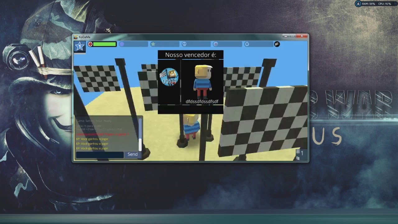 Kogama hack XP ganhar sozim no mapa - YouTube