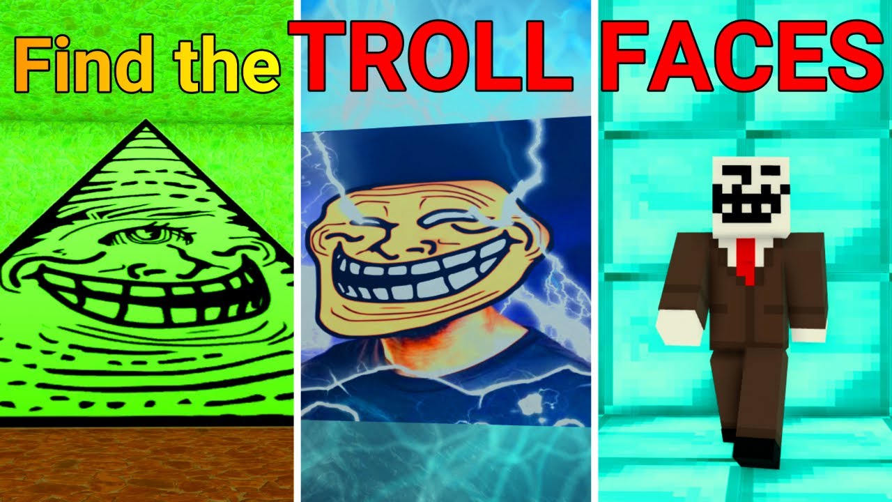 Find the Trollfaces Part 11 (Roblox) - YouTube