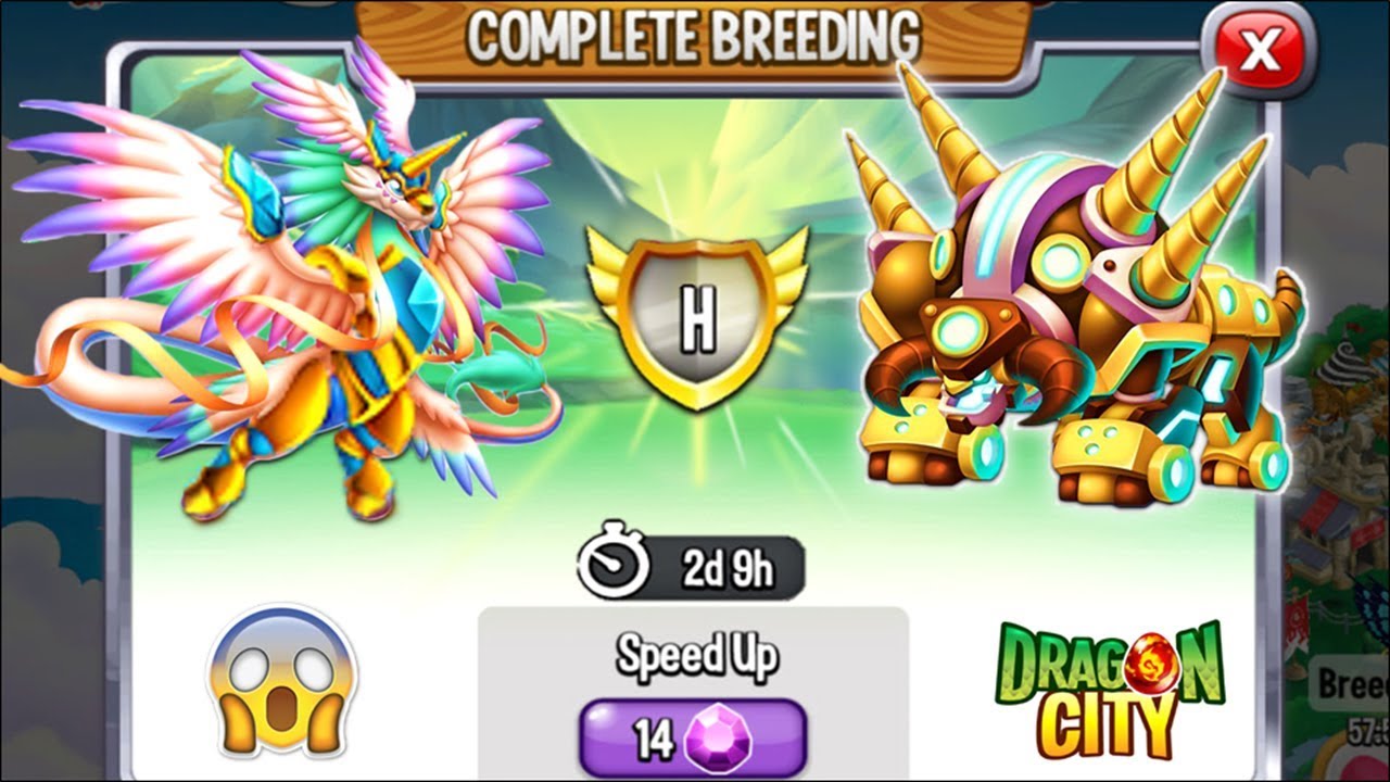 Dragon City: High Ethereal Dragon vs High Cybernetic Dragon [EXCLUSIVE ...