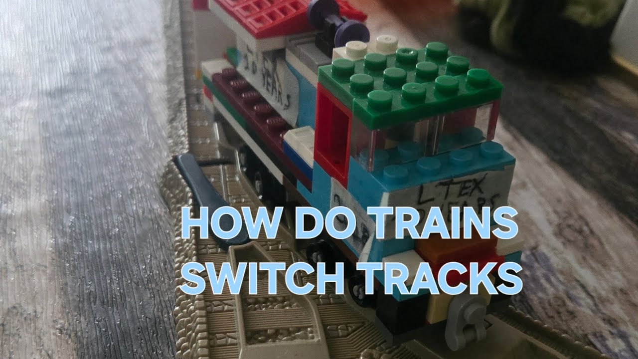 How do trains switch tracks? - YouTube