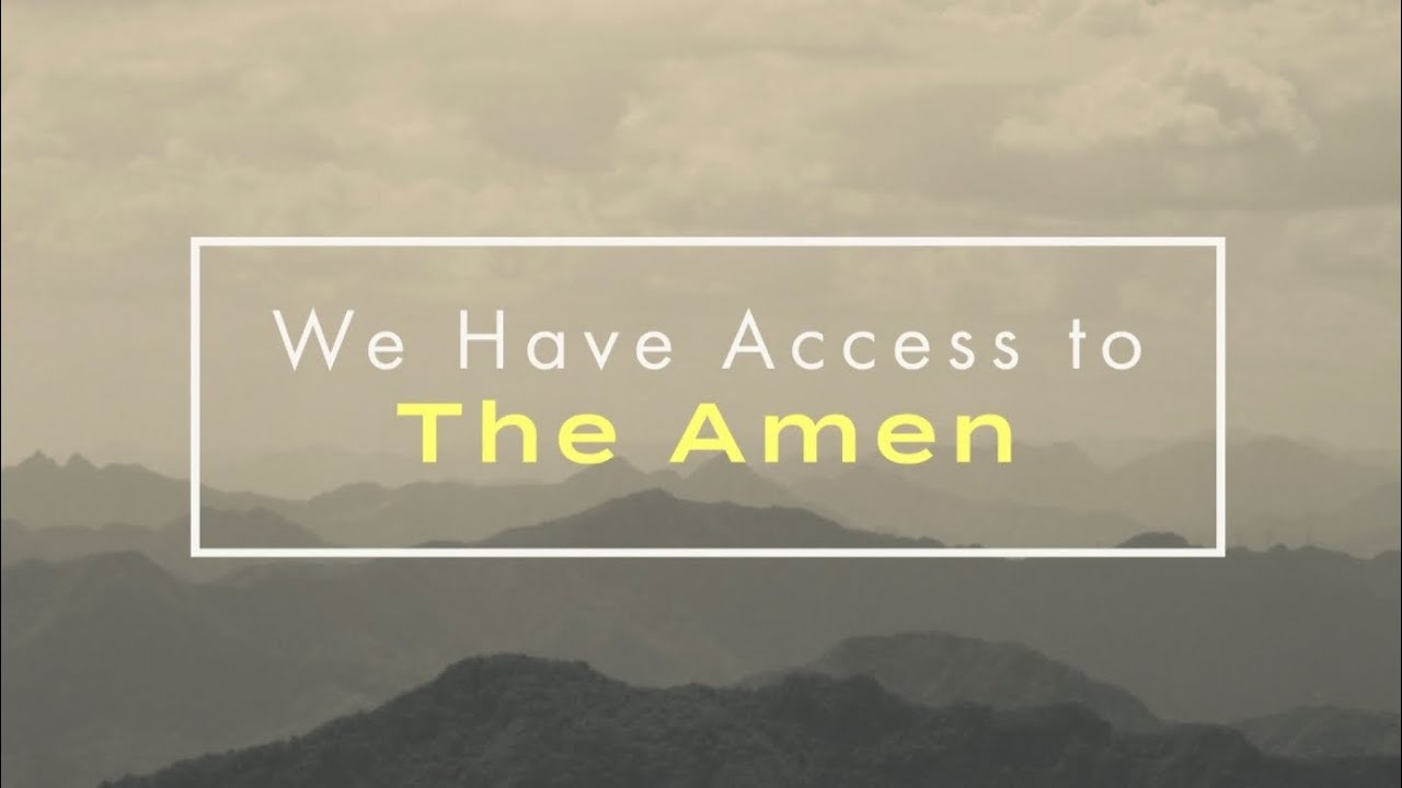 Sunday Service | 07-26-2020 | We Have Access to The Amen - YouTube