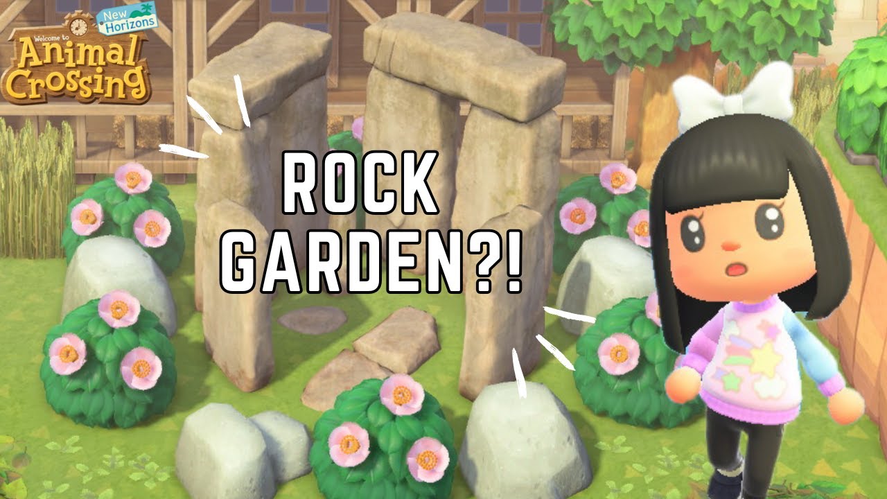 How NOT to Make a Rock Garden | Animal Crossing New Horizons - YouTube