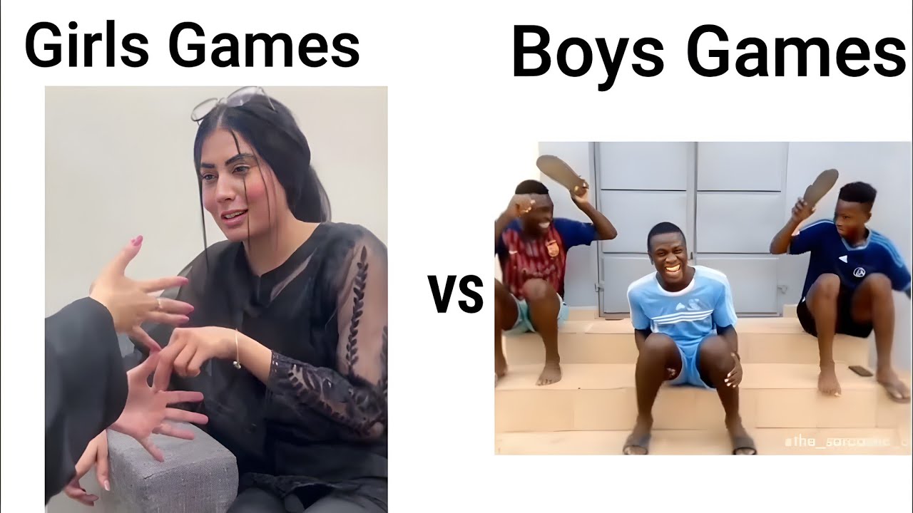 Girls Game 🆚 Boys Games 🥿 - YouTube