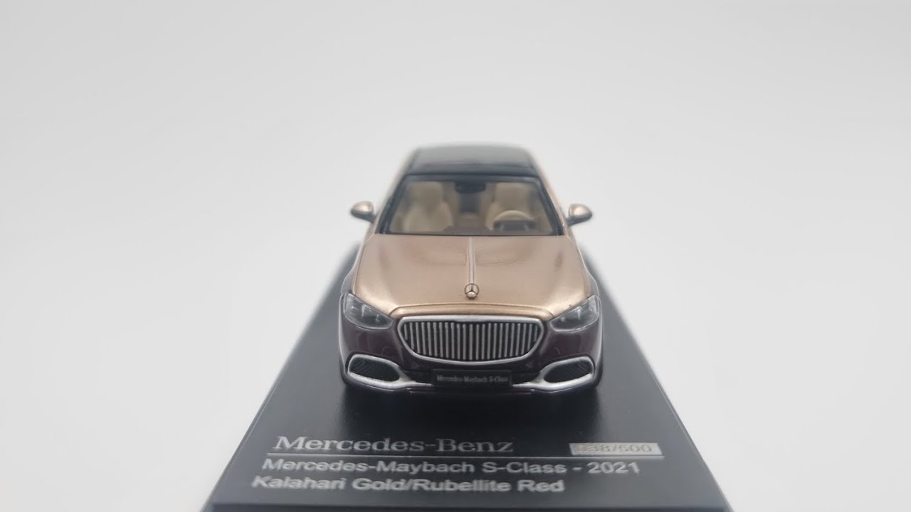 ALMOST REAL 1/64 Mercedes - Maybach S-Class 2021 - YouTube