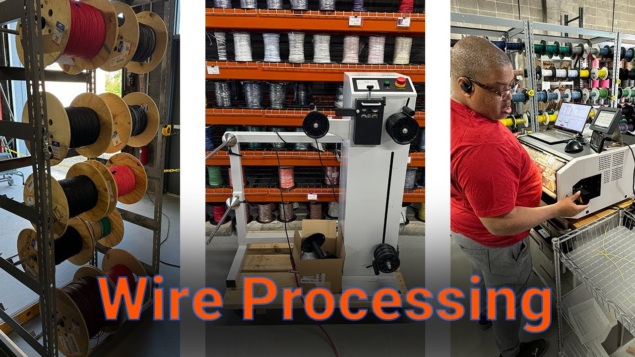 Production - Wire Processing - YouTube