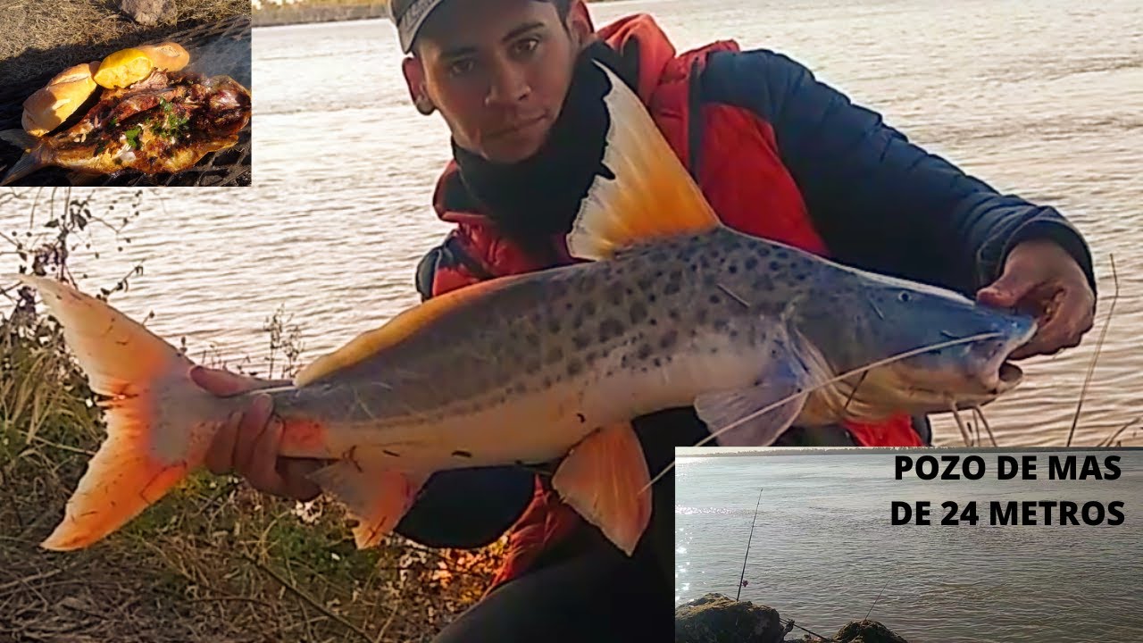 Pesca de PATI GRANDE,Salió La Bestia En un Pozo,PESCA y COCINA,PATI ...