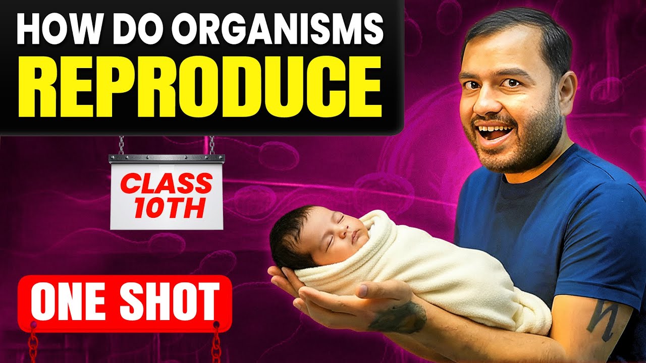 How Do Organisms Reproduce Class 10 || Complete CHAPTER IN ONE SHOT ...