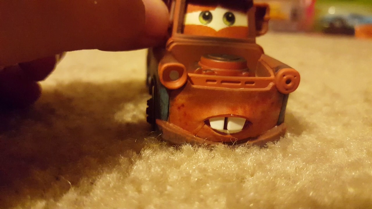 Disney Pixar Cars 2010 Lenticular *Chase Mater w/ glow in the dark lamp ...
