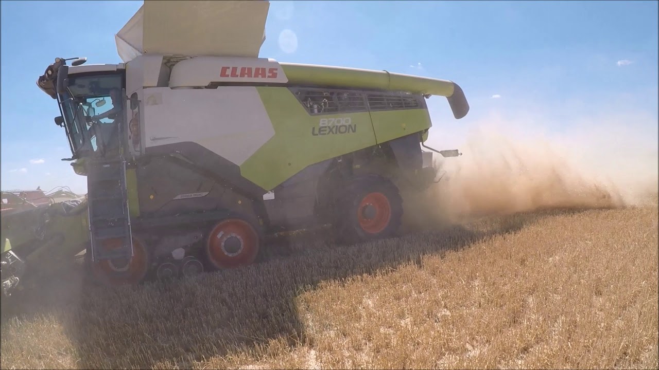 Claas Lexion 8700 - YouTube