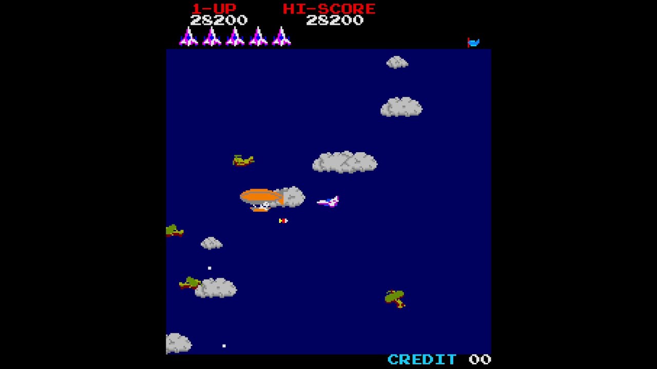 Time Pilot AKA Space Pilot (Arcade MAME 60Hz no commentary) - YouTube