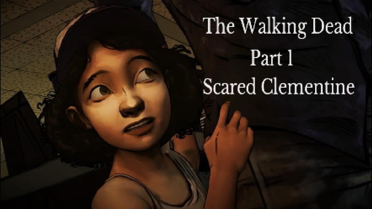 The Walking Dead Part 1 (Scared Clementine) | Season 1 Episode 1 - YouTube