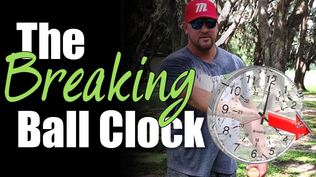 Baseball Pitches Tutorial: The Breaking Ball Clock - YouTube