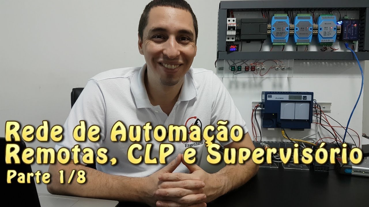 Como configurar um sistema de automação equipado com i/o remotos, CLP e ...