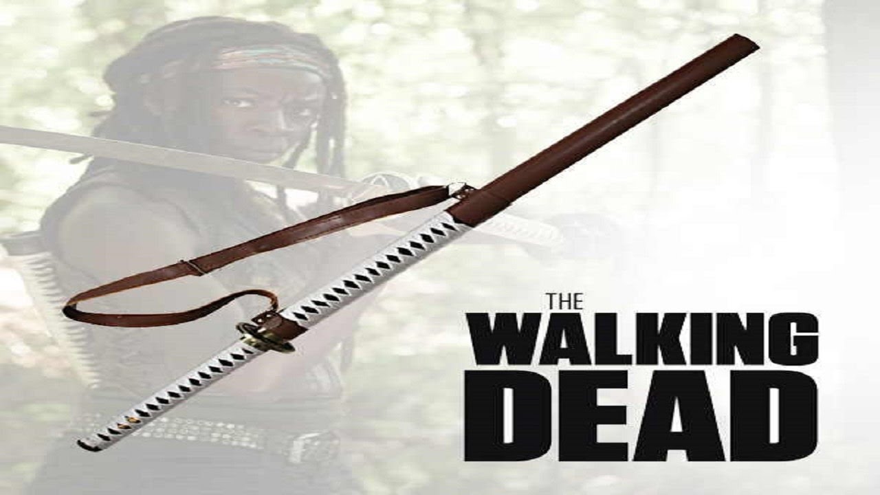The Walking Dead Cosplay Sword - TWD Michonne's Katana Display Version ...
