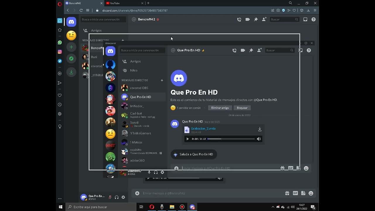 🤩👌 Como Mandar Audios De Voz En Discord 👌🤩 - YouTube