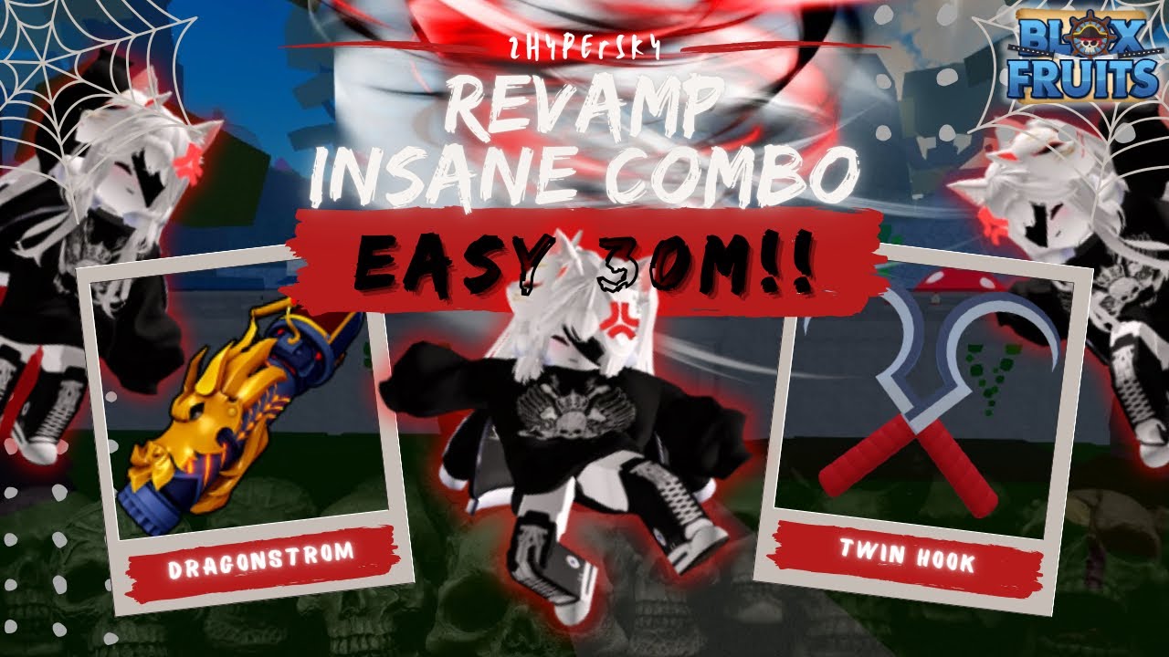This Rework Sword Insane Twin Hooks Combo + God Human + Dragonstorm ...
