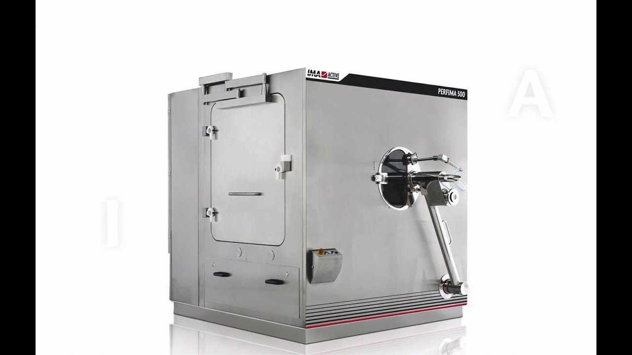 PERFIMA | Coating pan machine by IMA Active - YouTube