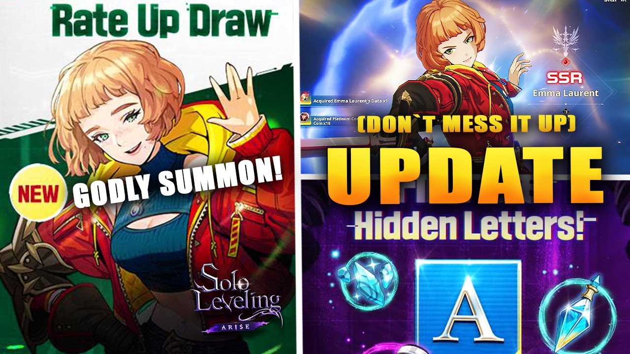 [Solo Leveling Arise] Emma BANNER is HERE!!! Time to SUMMON Emma the ...