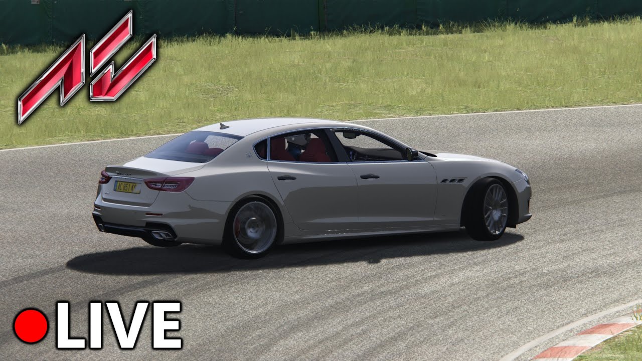 Assetto Corsa - Maserati Quattroporte - Recenzja samochodu #3 [LIVE ...