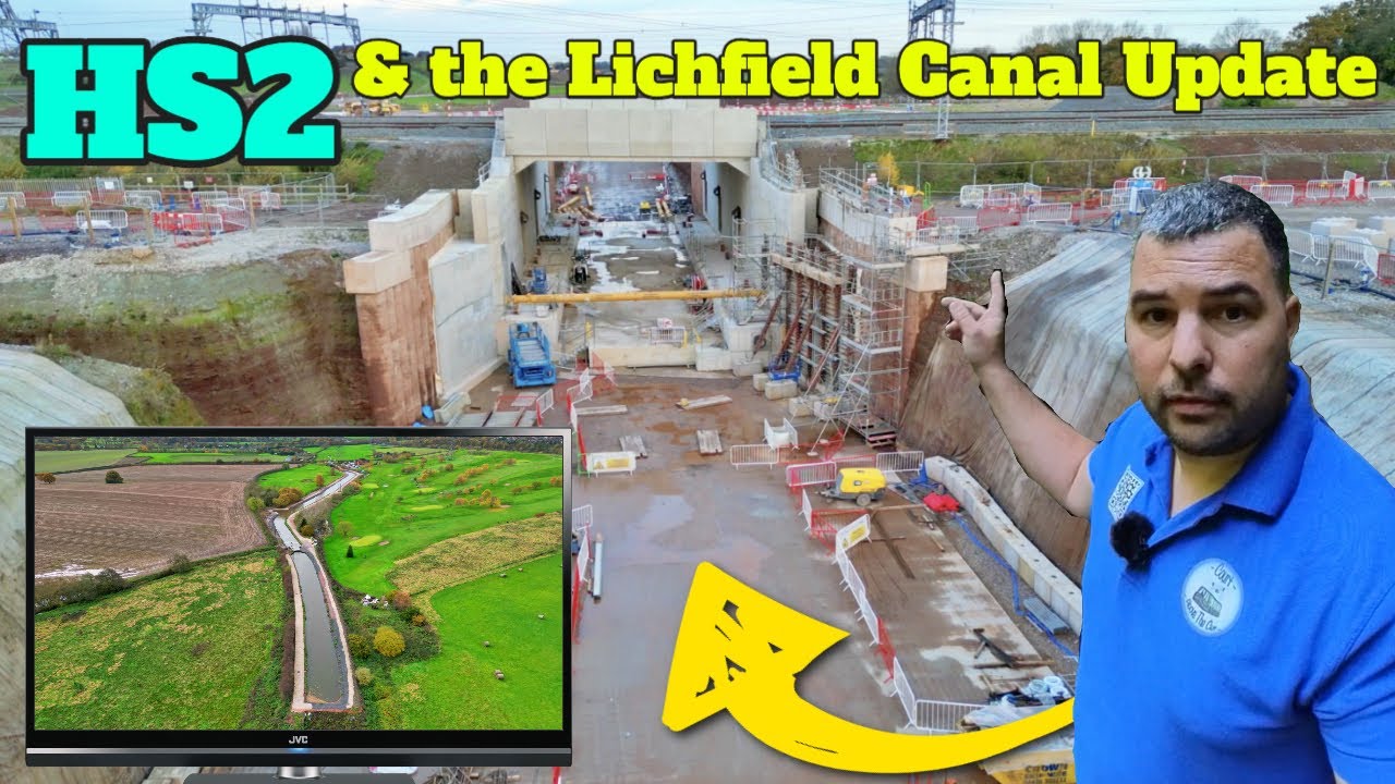 HS2 & the Lichfield Canal Update - YouTube