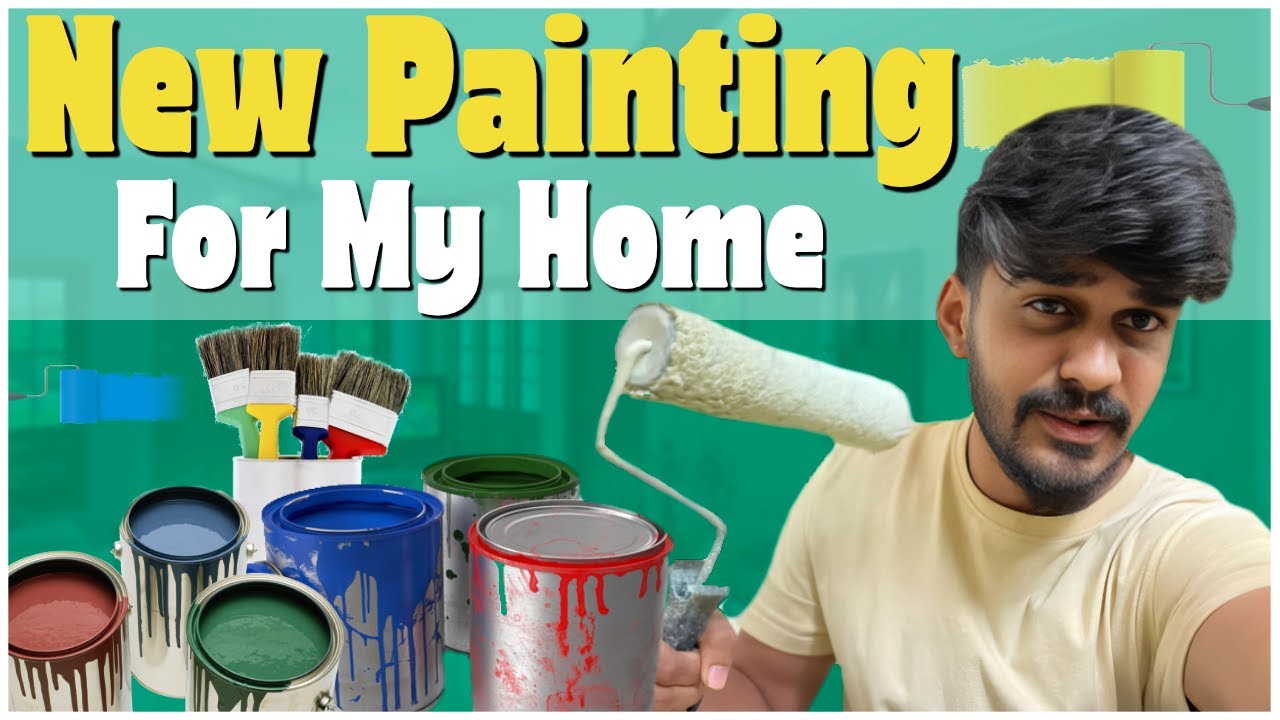 Finally ಮನೆ Painting Work Started | 1st Day 😮‍💨🫡 | Samsameer_insta ...